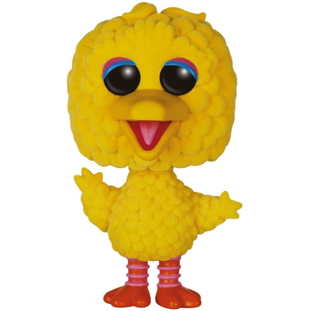 Funko Pop Sesame Street Big Bird Flocked Exclusive Oversize Vinyl ...