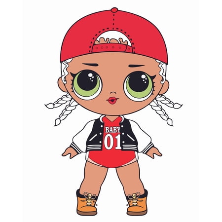 DS Inspirational Decals Home Art MC Swag LOL Surprise Dolls Wall Decal ...