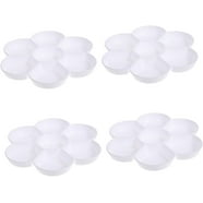 Jack Richeson 8-Color Tempera Cake Palettes with Storage Rack, Set of ...