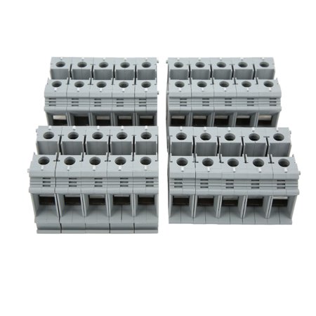 Terminal Block, Powerful Conductivity One Piece Molding Rail Type ...