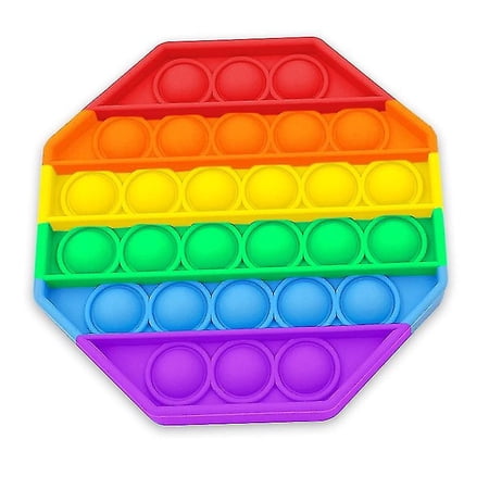 Pop It Fidget Toys Tortoise Push Bubble Square Sensory Stress Relief ...