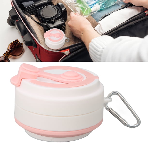 Collapsible Travel Cup, 350ml Folding Coffee Cup Silicone Portable ...