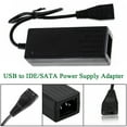 ALLTIMES USB to IDE/SATA Power Supply Adapter Hard Drive/HDD/CD-ROM AC ...