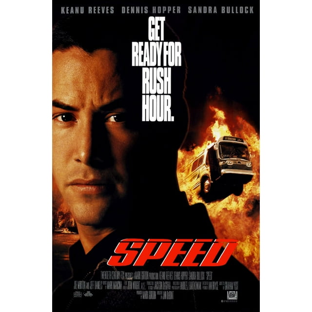 Speed Movie Poster 16x24 Poster Medium Art Poster 16x24 Unframed, Age ...