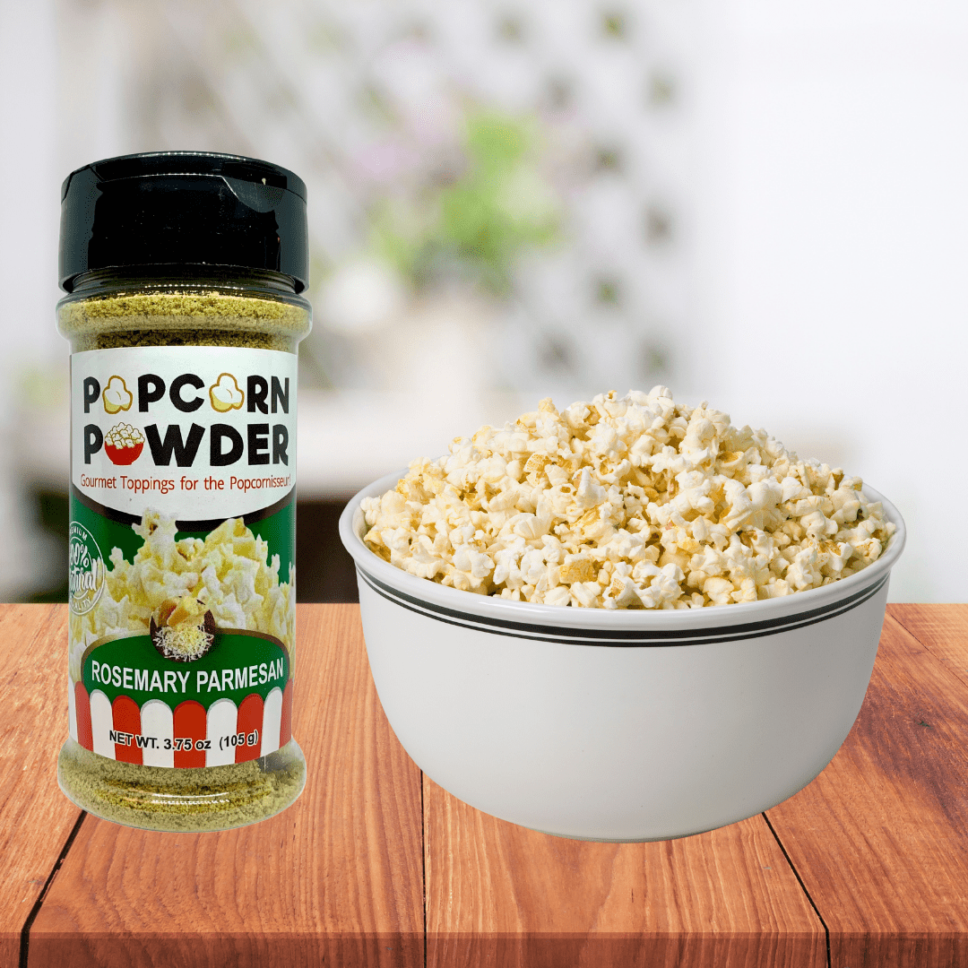 Popcorn Topping & Seasoning | Rosemary Parmesan | Gourmet & All Natural ...