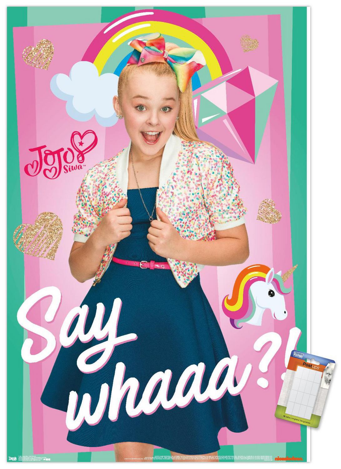 JoJo Siwa - Say Whaa Wall Poster, 22.375" x 34" - Walmart.ca