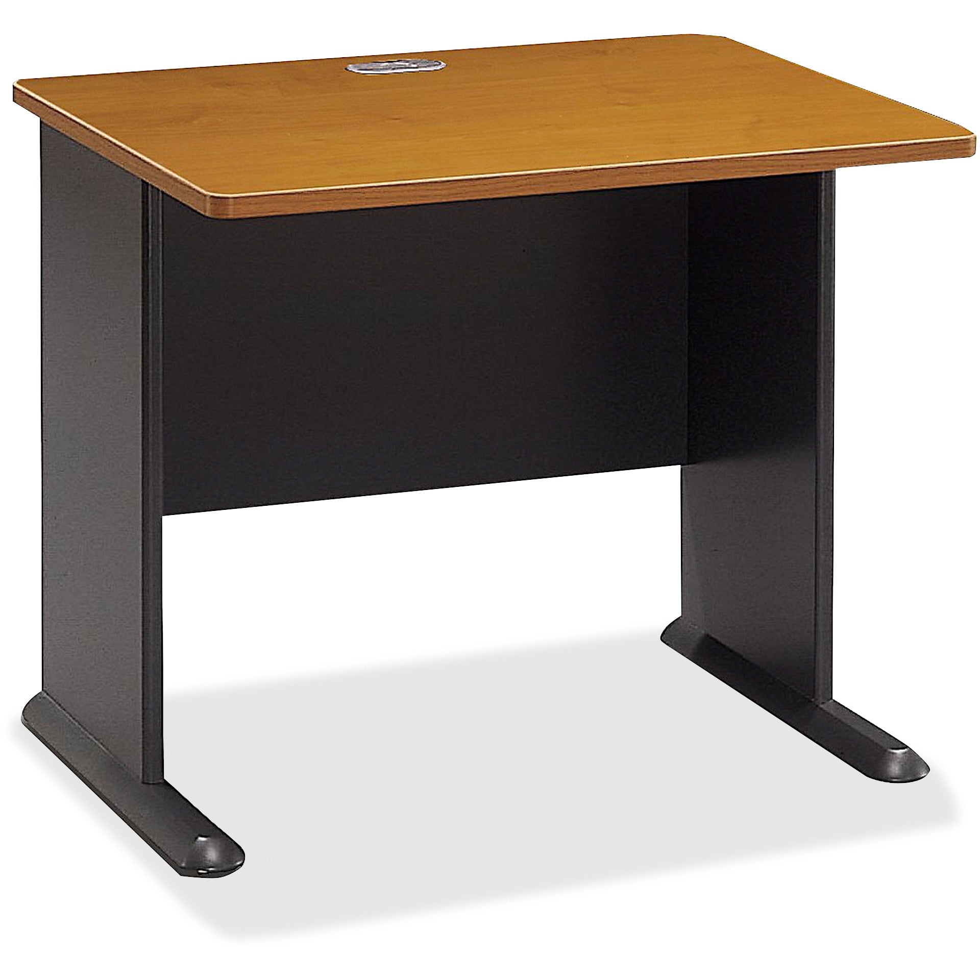 Bush Series A Collection 36W Desk, Natural Cherry - Walmart.com