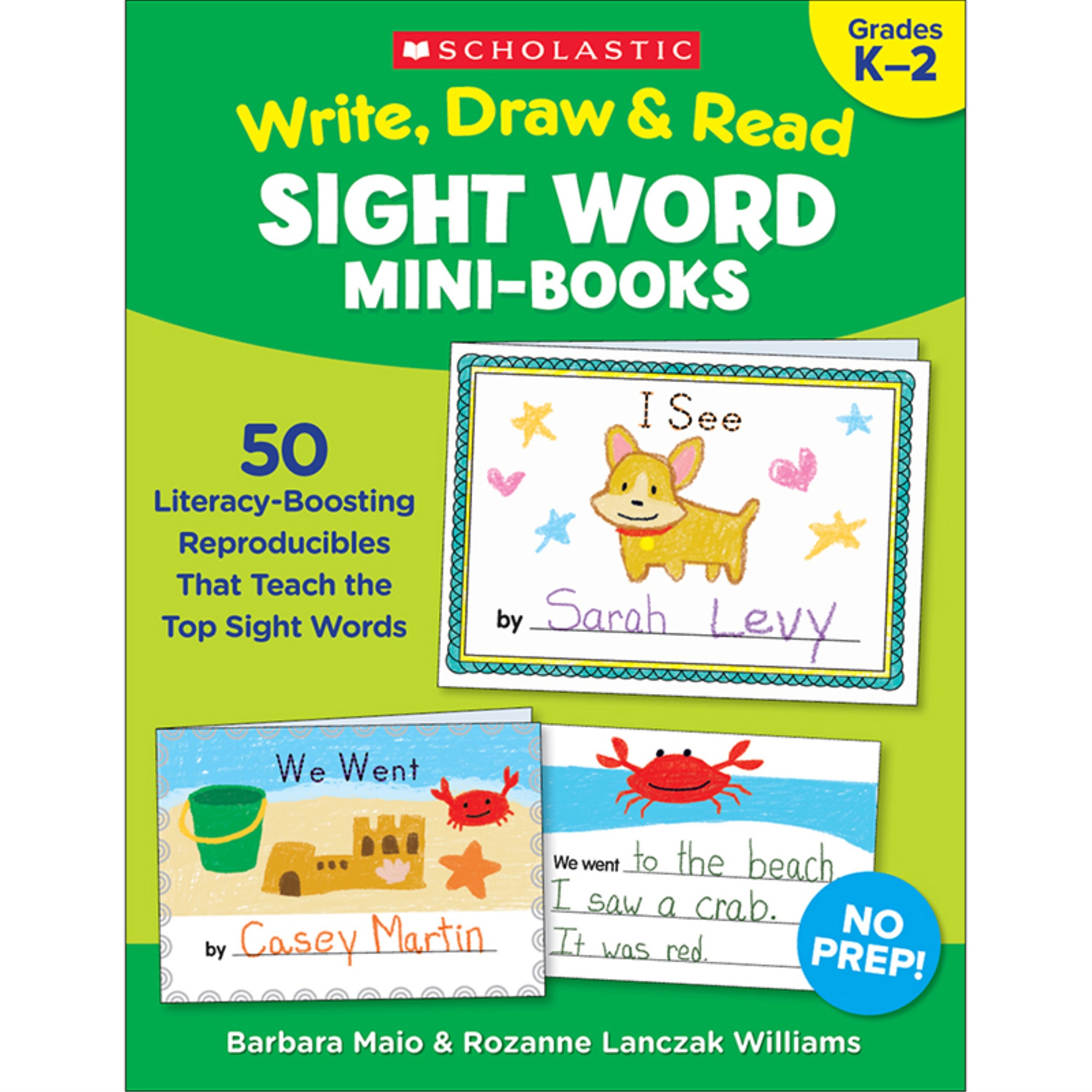 Write, Draw & Read Sight Word Mini-Books : 50 Reproducibles That Teach ...