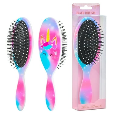 Little Girls Hair Brush Easily Brushed Through Tangles-No Liquid ...