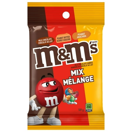 M&M Classic Milk Chocolate Candy Mix, Milk Chocolate, Peanut and Peanut ...