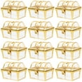 Tersarium 12pcs Wedding Candy Box Small Treasure Chest Chocolates ...