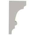Ekena Millwork 4"W x 5 1/4"D x 10"H Diane Bracket - Walmart.com