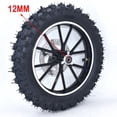 2.50-10" Front Or Rear Wheel 10 inch Tire Aluminum Rims With Brake and ...