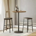 Bar Table, Round Bar Table Set of 2, Counter Height Table, Pub Cocktail ...