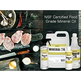 Sanco Food Grade Mineral Oil, 16oz, Butcher Block Conditioner, Cutting ...