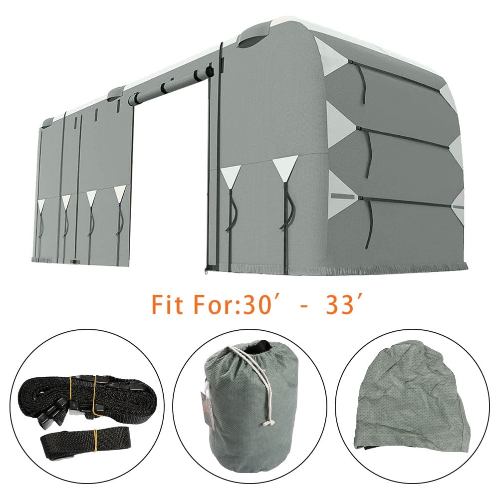 LABLT RV Cover Storage Anti-UV for Class A Motorhome Trailer Camper W ...