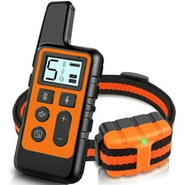 Petrainer Waterproof Vibrating Dog Shock Collar with Adjustable Electric Charging, for Training ...