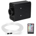 16W Fiber Optic Light RGBW LED Ceiling Light Kit with Remote and APP ...