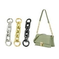 2Pcs Bag Strap Extension Chain 11.6cm Long PVC Purse Extender Chain For ...