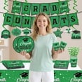 KUNPENG Green Graduation Decorations 2026, Graduation Party Supplies ...