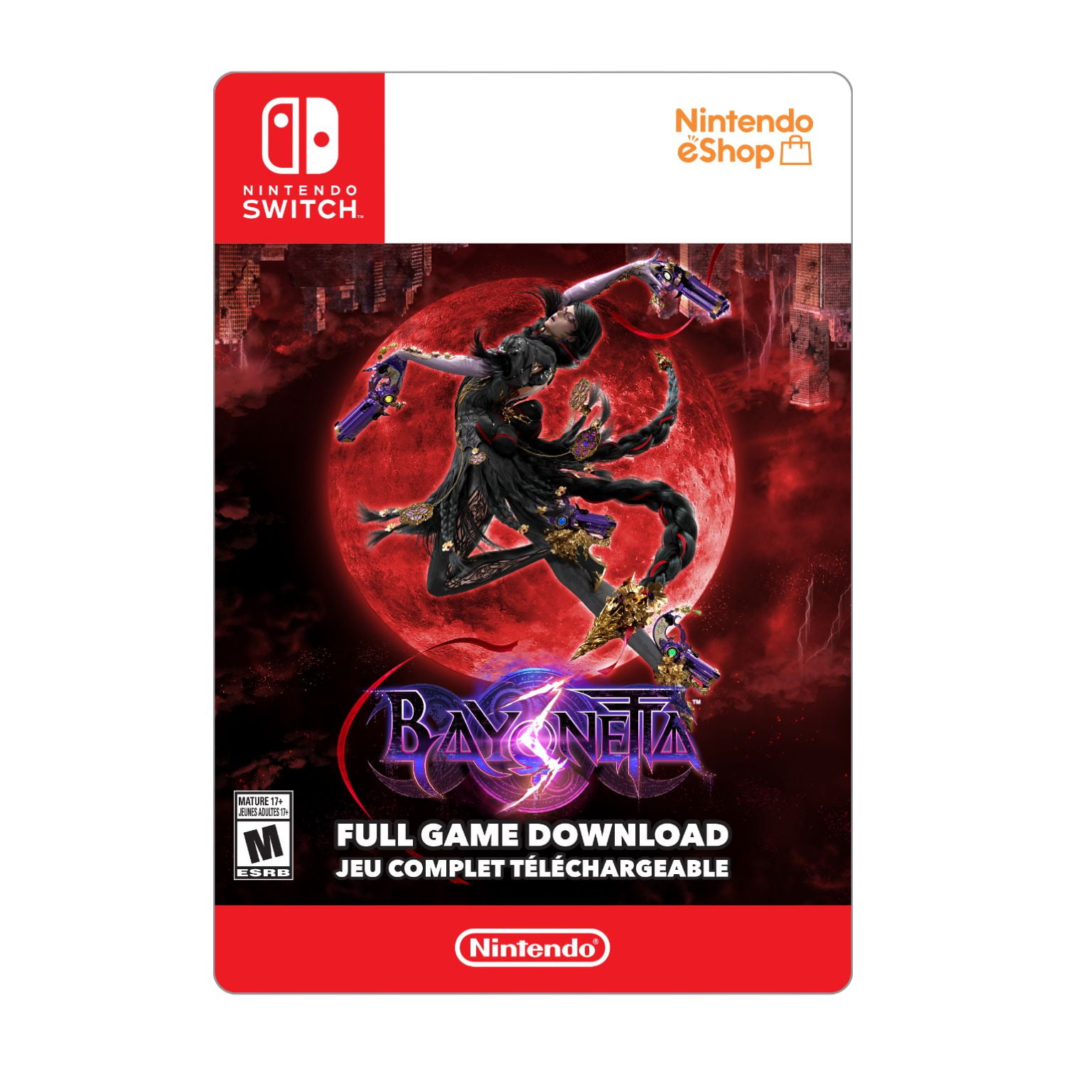 Click here for Nintendo Switch Bayonetta 3 $79.99 (Digital Code) prices