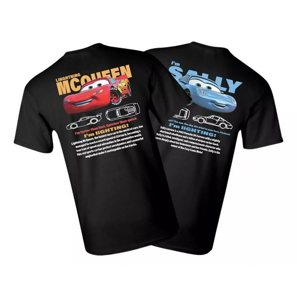 Camiseta De Parejas Duo Iconico De Rayo Mcqueen Y Sally Cars | Bodega ...
