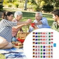 Game Mahjong Game Set Game Tiles Flag Pattern Tile Games For Adults ...