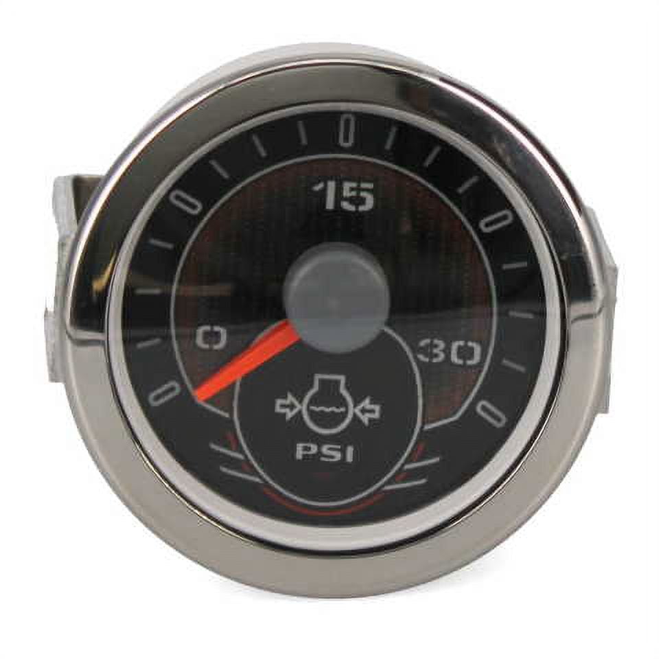 Faria Boat Water Pressure Gauge 960859 | 2 inch Silver Black - Walmart.com