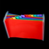 SIEYIO 13 Pocket Expanding File Folder Organizer with Dividers Letter ...