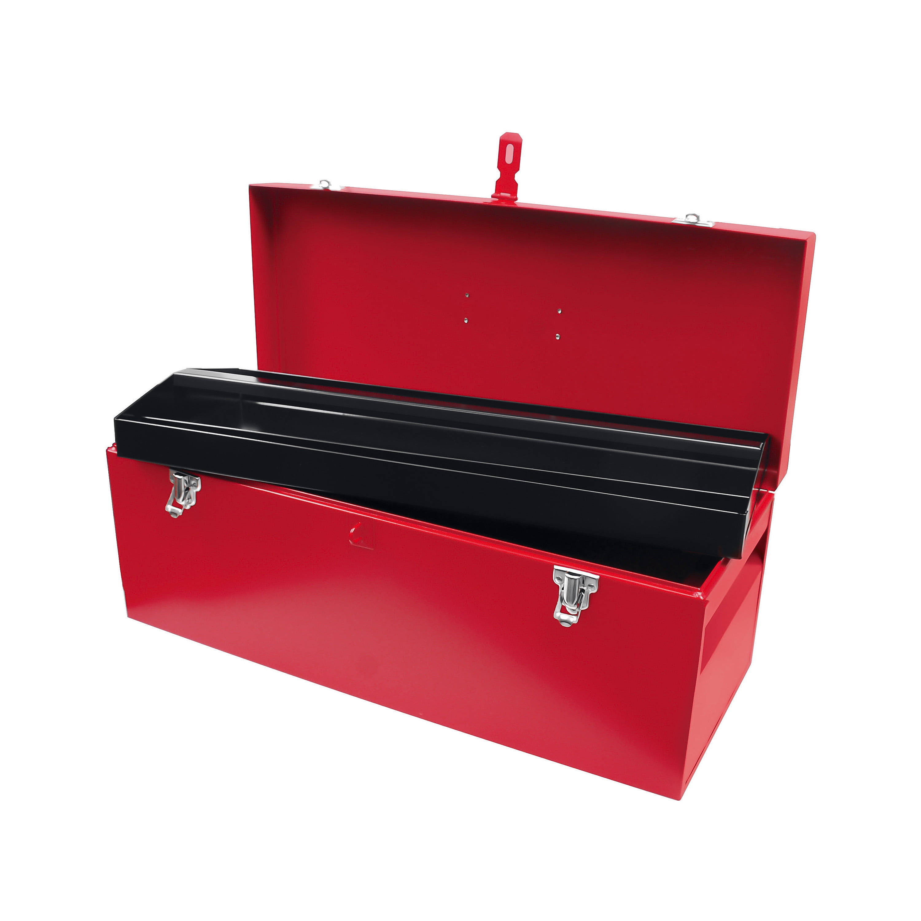 Urrea Industrial 25 In Metal Tool Box With Plastic Handle And Metallic ...