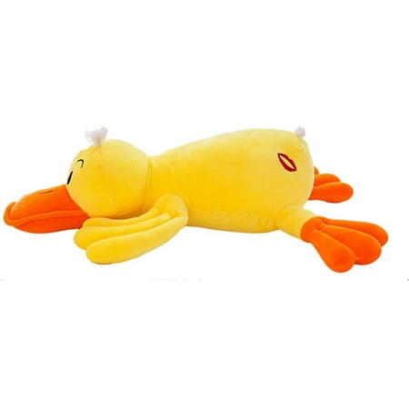 Plush Yellow Duck Stuffed Animal Hugging Pillow Super Soft Toys Gifts ...