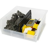Akro-Mils Stackable Storage Bins, AkroBins Stacking Organizer, 11"x11 ...
