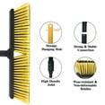 LandHope Push Broom for Outdoor,17.7"Wide Heavy-Duty Floor Scrub Brush ...