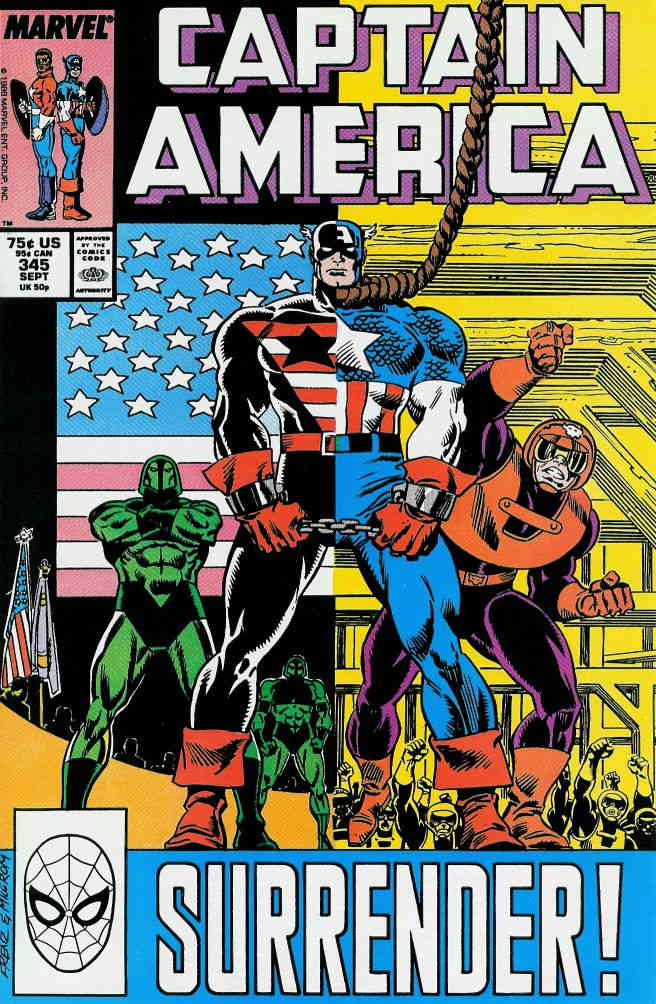 Captain America (1st Series) #345 VF ; Marvel Comic Book - Walmart.com