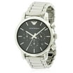 Emporio Armani Black Stainless Steel Chronograph Men's Watch, AR2485 ...