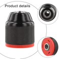 Self-Locking Keyless Drill Chuck 0.8-10mm for Electric Drills with 3/8 ...