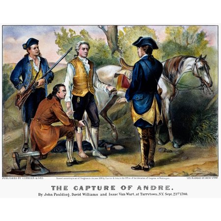 John Andre (1750-1780). /Nthe Capture Of Major John Andre In 1780 ...