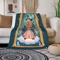 Capybara Blanket, Wizard Capybara Magic Forest Art For Couch Sofa Bed ...