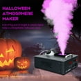 TCFUNDY 1500W DJ Fog Machine with Wireless Remote Control and LED RGB ...