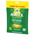 HALLS Defense Assorted Citrus Vitamin C Drops, Economy Pack, 80 Drops ...