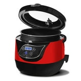 Elite Platinum EPCM-55R 5.5 qt Smart n Healthy Low Pressure Multi ...