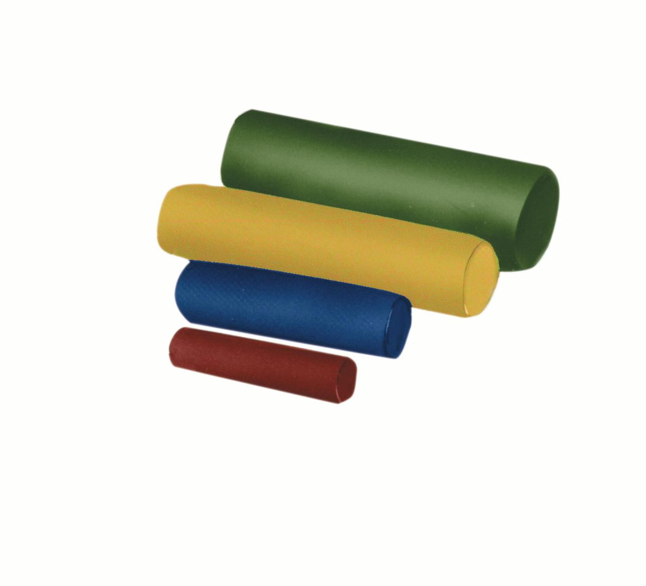 CanDo Positioning Roll, Foam with Vinyl Cover, Soft, Blue - Walmart.com ...