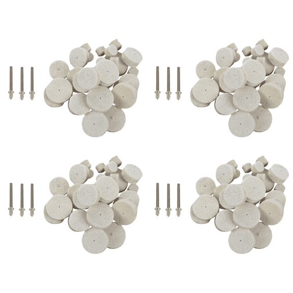 Tzgsonp 40Pcs 25MM Cotton Buffing Wheel, Soft Polishing Wheel for ...