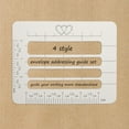 Alasum 4pcs Envelope Addressing Stencil Templates Rectangular for ...