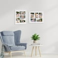 4 Pack 4x6 Collage Frames, Versatile White Wall Mounting Photo Frame ...