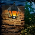 DwellJoy Lights Outdoor, Two Modes Sconce Decorative Flickering Flame ...