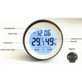 Humidity Meter,Digital Temperature Humidity Time Function Wall Clock ...