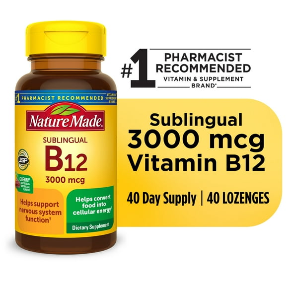 Vitamin B12 2500 Mcg Sublingual