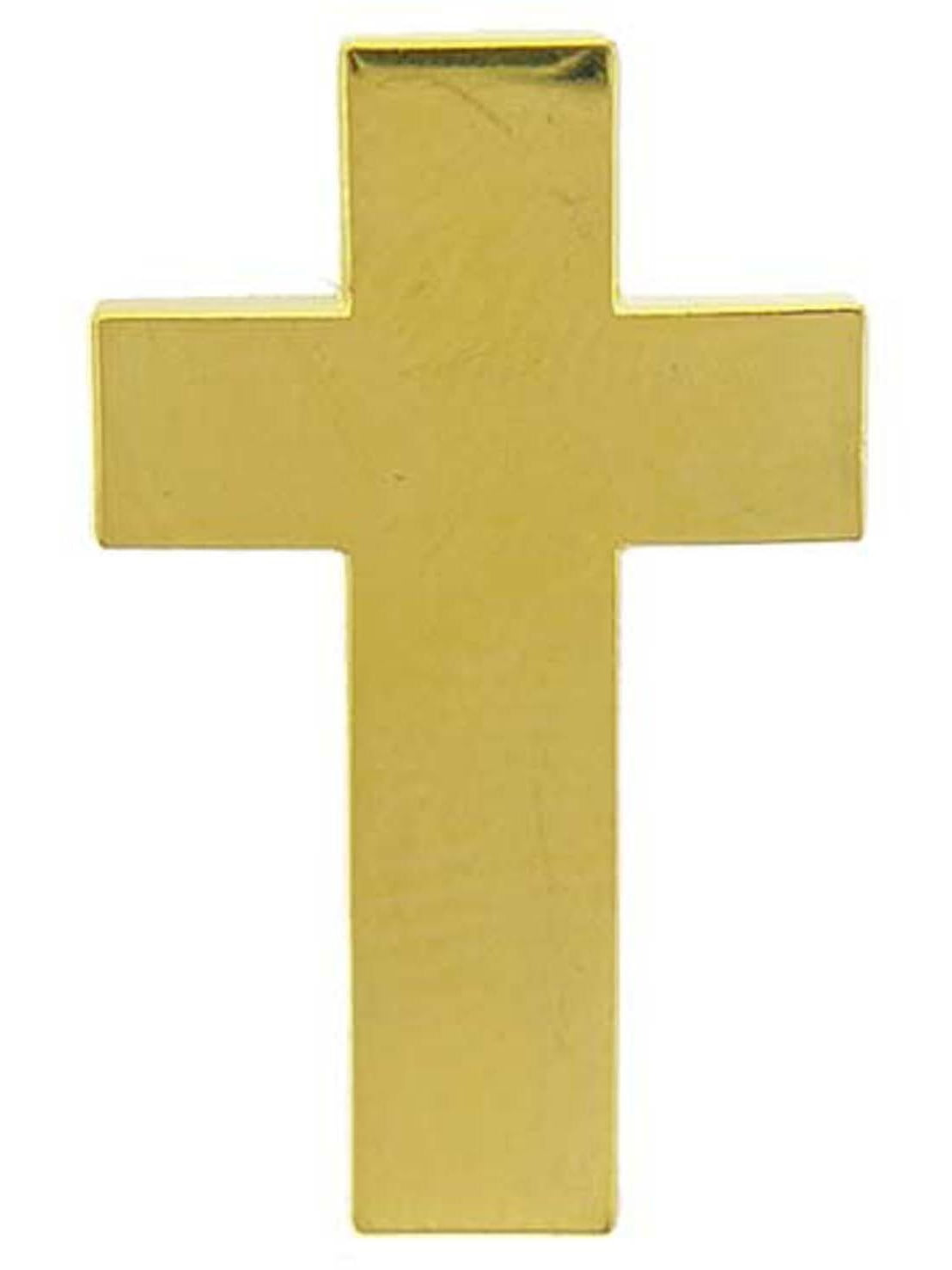 U.S. Army Chaplains Cross Pin Gold Plated 1" - Walmart.com