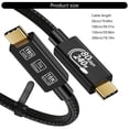 80Gbps USB C Cable Fast Speed Data Transfer and 16K Video Transmission ...